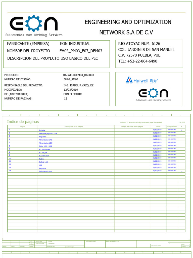Tablero01 Eplan | PDF
