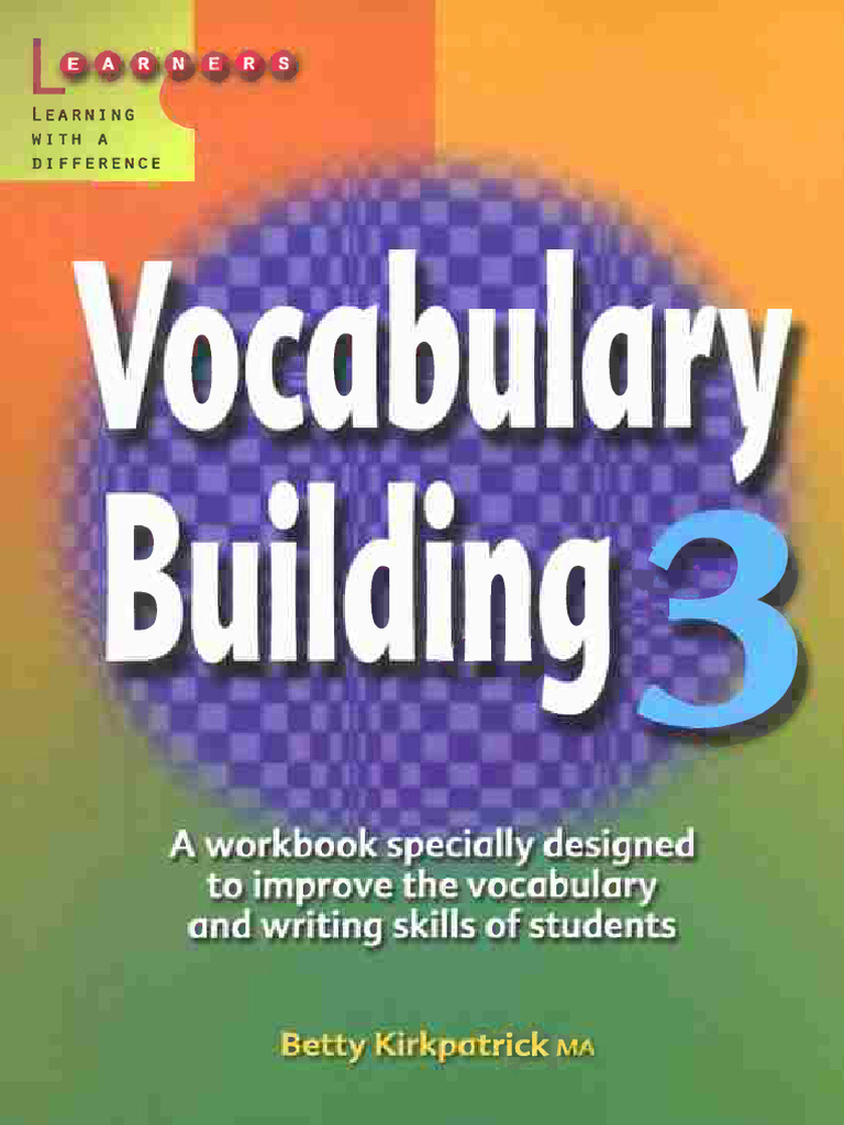 Vocabulary Building Book 3 | PDF