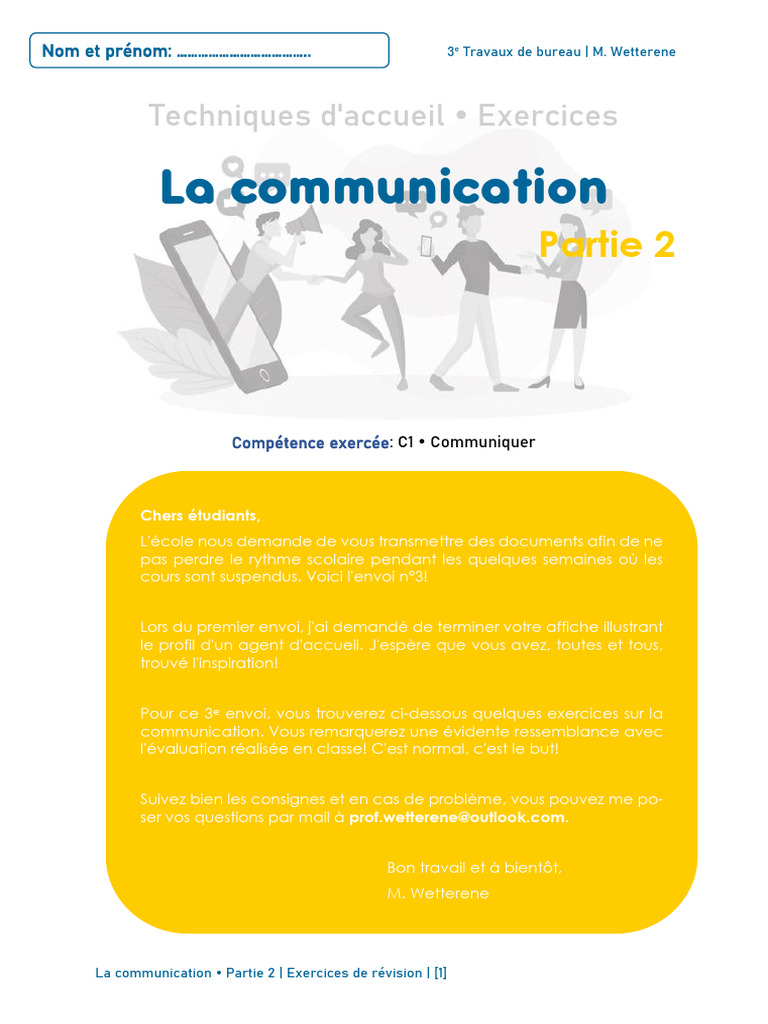 3M3PTBTECHNIQUESACCUEIL | PDF