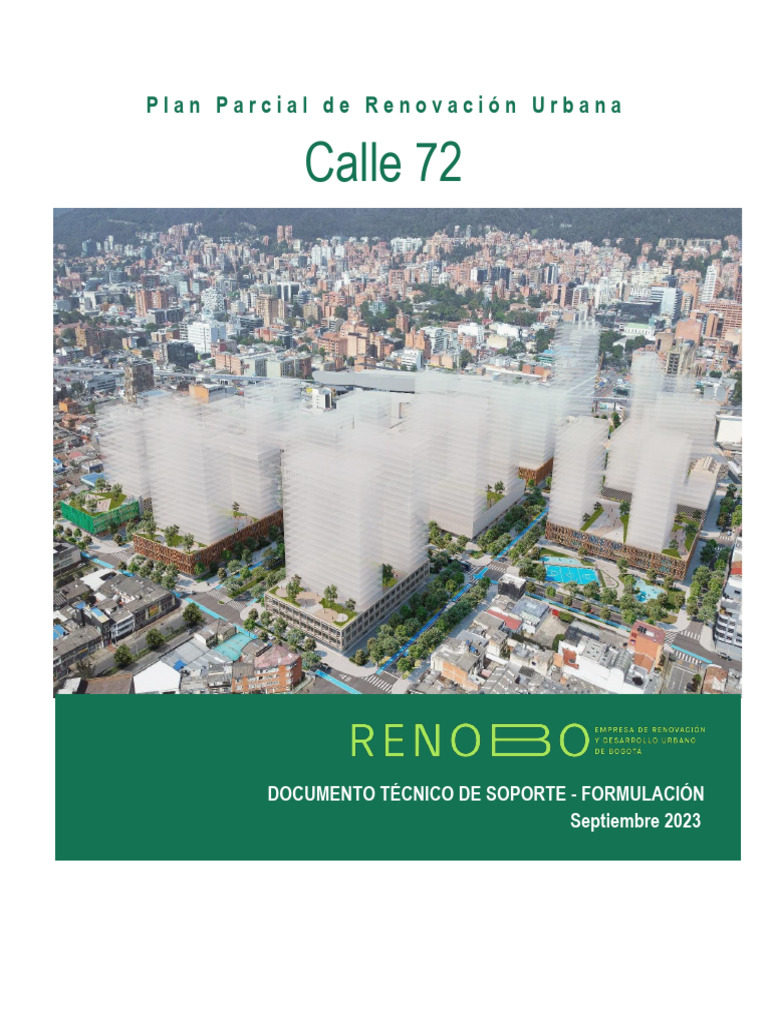 Dts Formulacion Ppru Calle 72formulacion Ajustada | PDF
