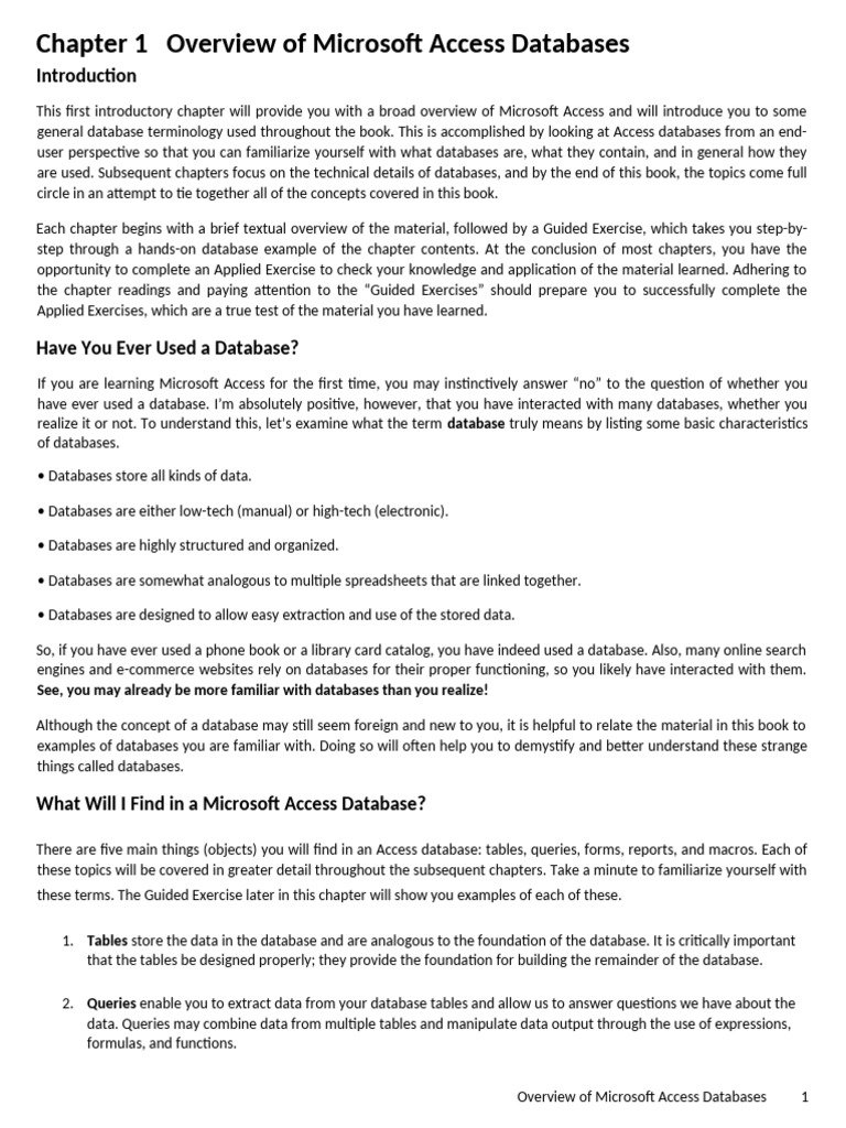 Access - 2019 - DIT 1st Semester & 2nd Semester | PDF | Databases ...