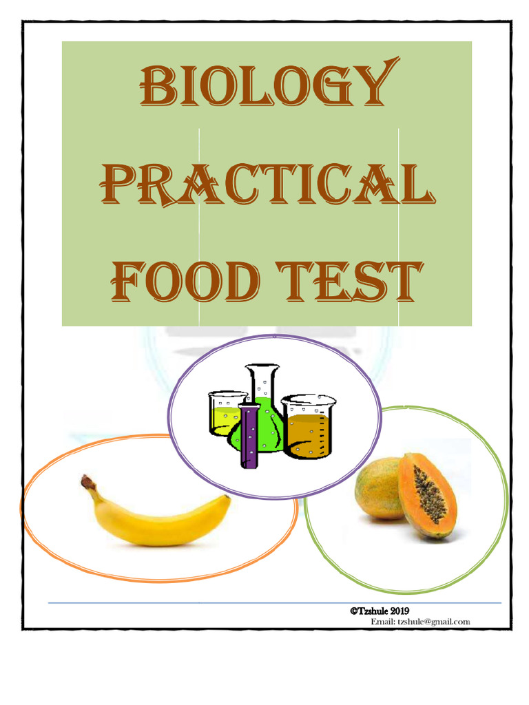 BIOLOGY PRACTICAL BOOK | PDF