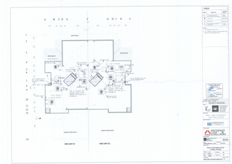 TH2-2P-Roof.power Layout (Sheet 3 of 3) | PDF