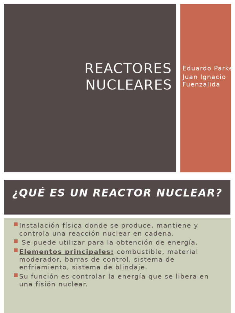 Reactores Nucleares | PDF