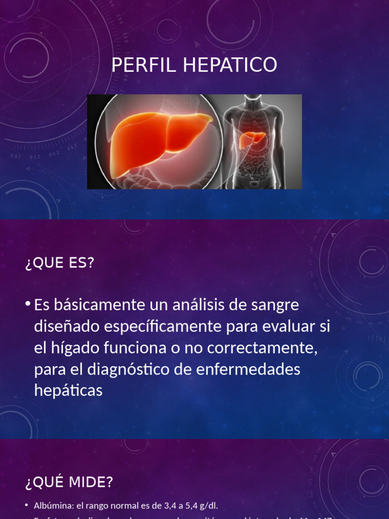 Perfil Hepatico-1 | PDF