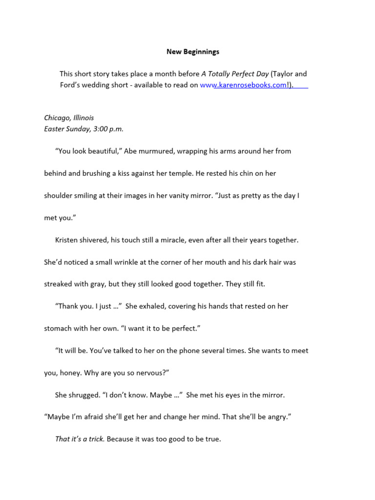 New Beginnings | PDF