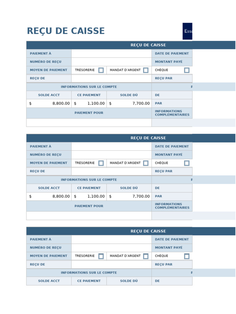 IC Cash Receipt 17766 - FR | PDF