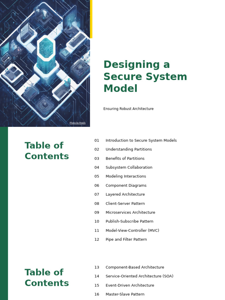 Chapter 5 Designinga Secure System Model | PDF