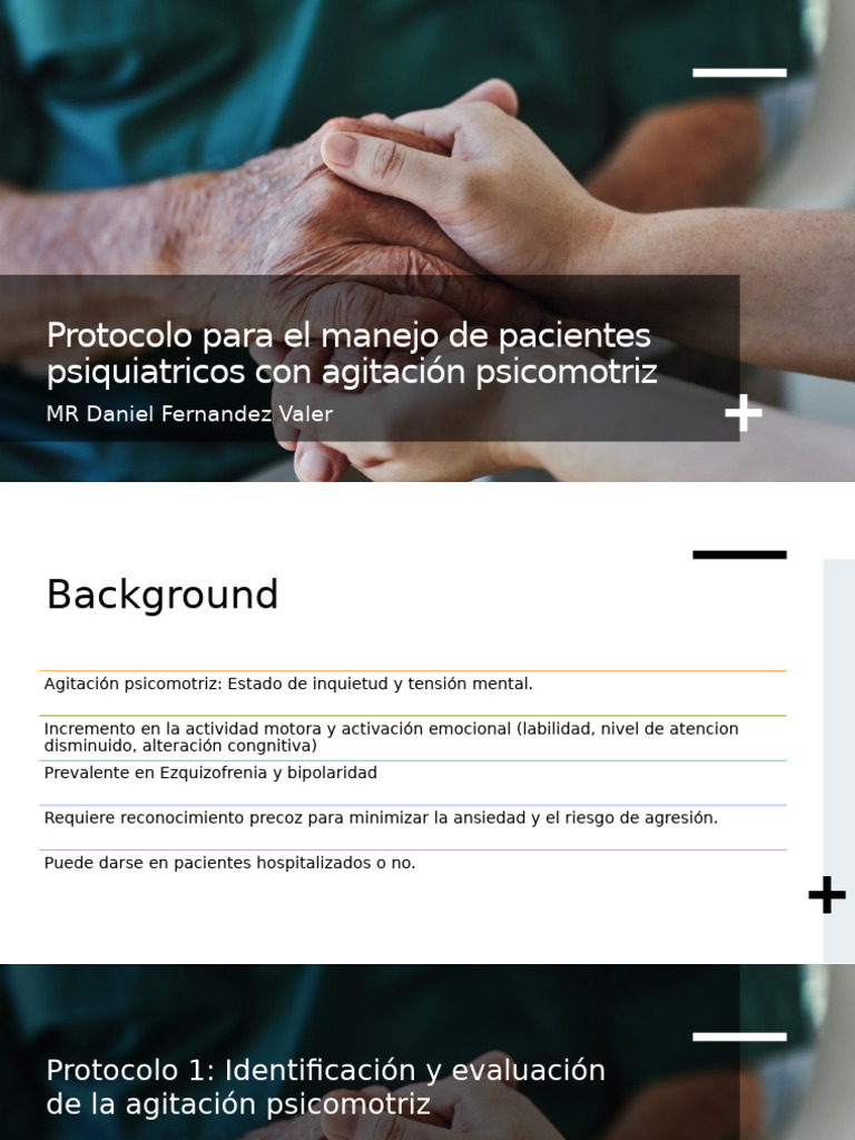 Manejo de Agitacion Psicomotriz | PDF