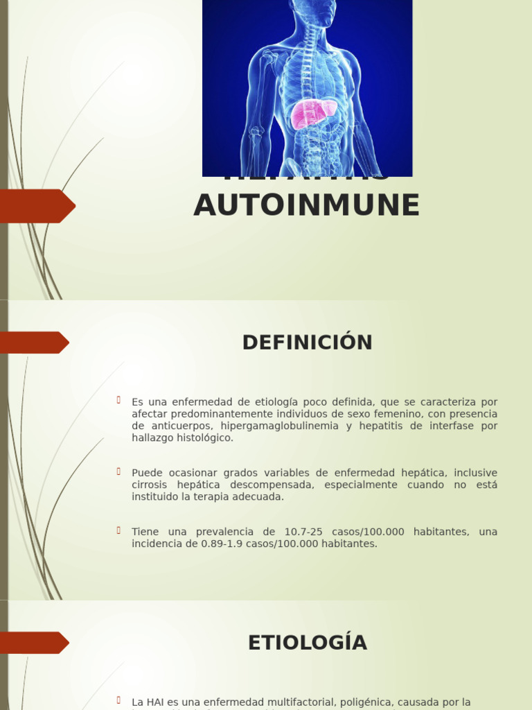 Hepatitis Autoinmune | PDF