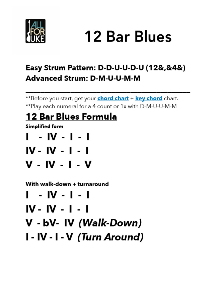 A4U - 12 Bar Blues | PDF