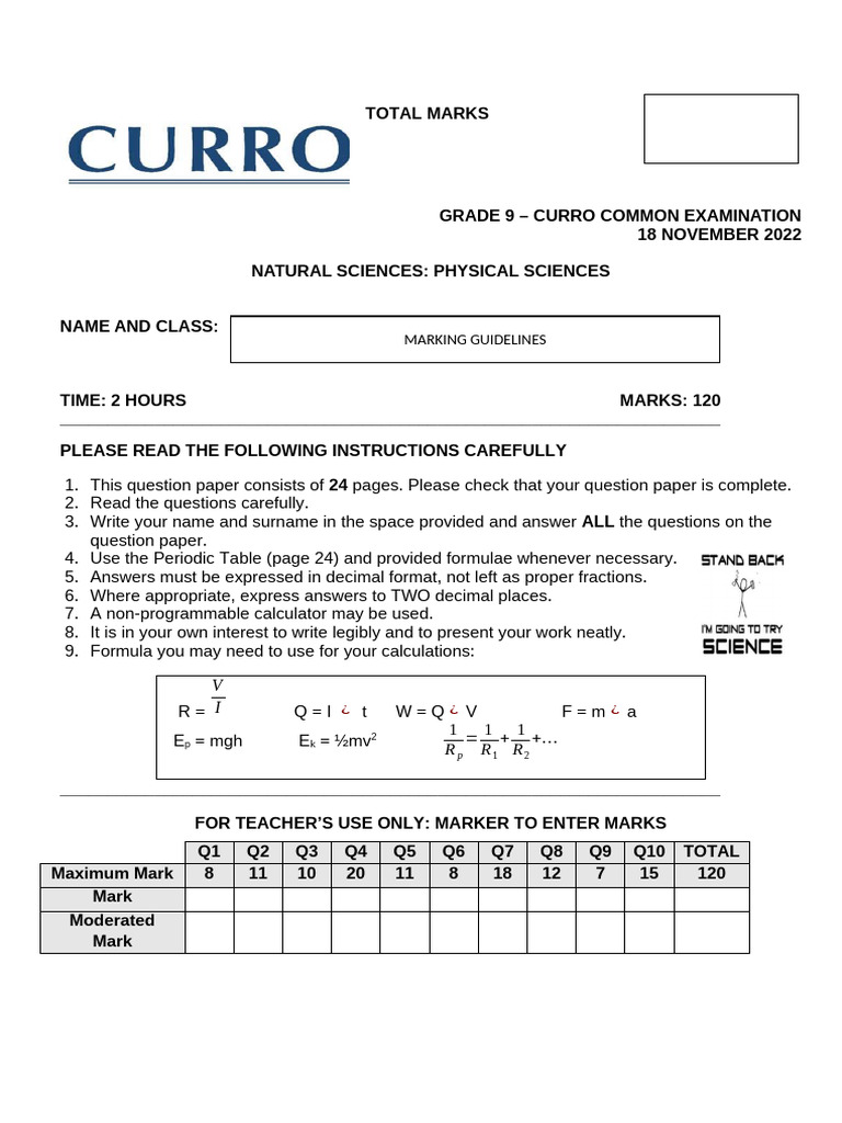GR 9 NS PS MG Nov 2022 Mod | PDF