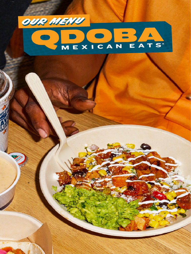 Our Menu QDOBA Mexican Eats Take Out Menu | PDF