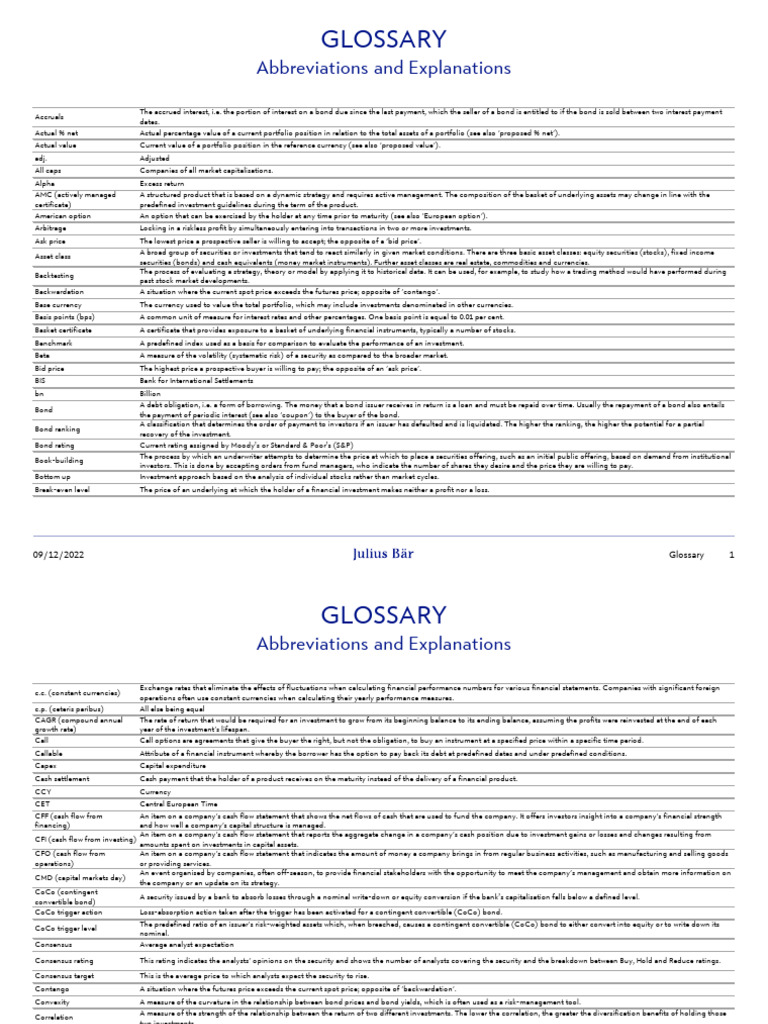 Glossary en | PDF