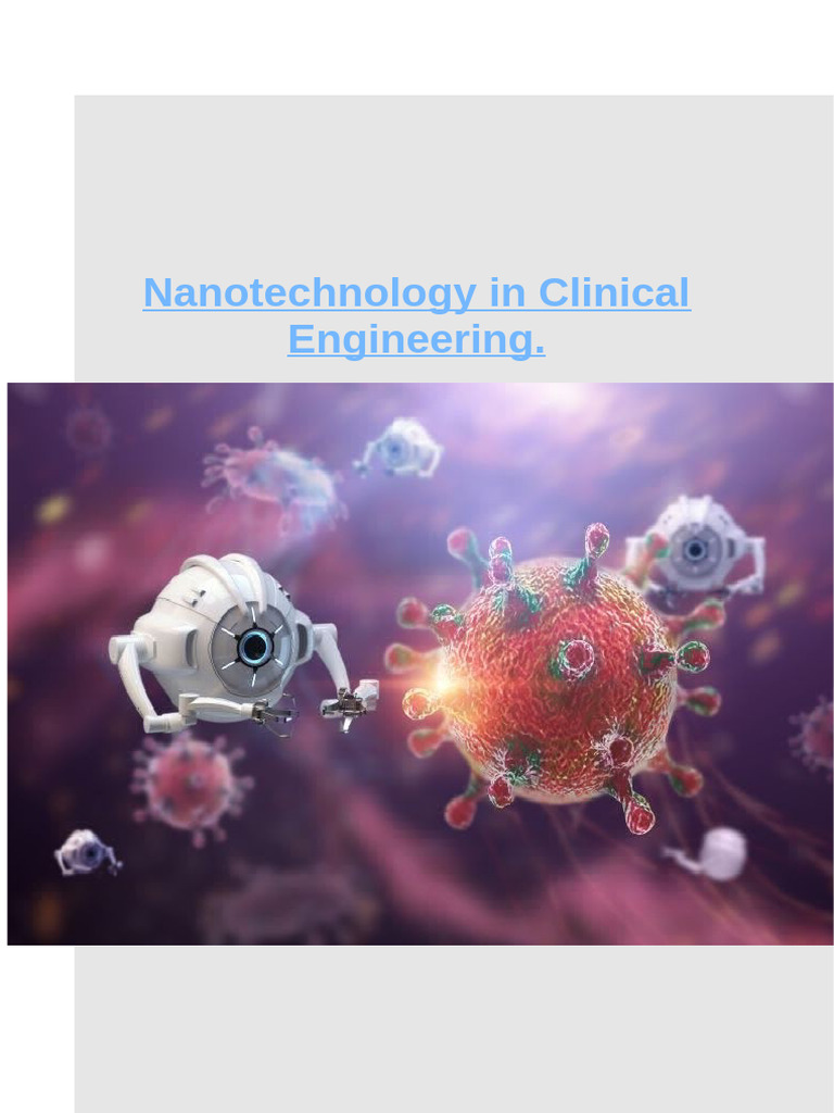 Nanotechnology in Biomedical Engineering | PDF | Nanomedicine ...