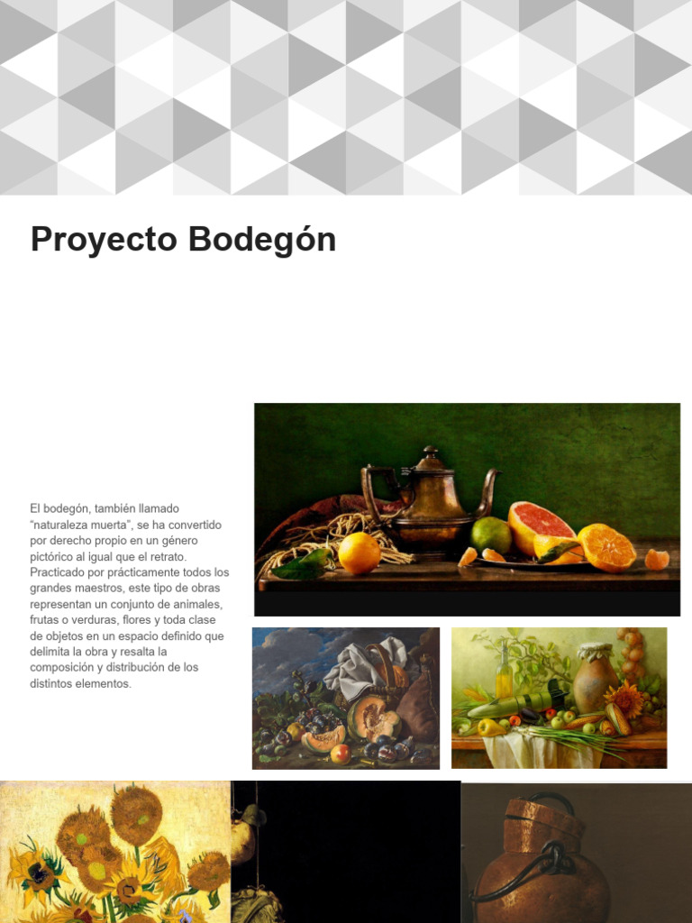 Proyecto Bodegon-2 | PDF