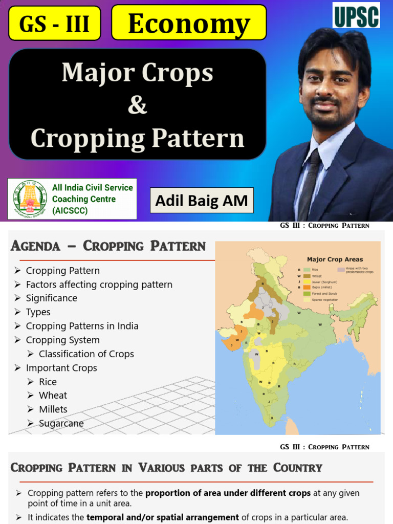 Cropping Pattern - Adil Baig | PDF