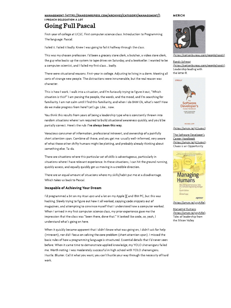 Going Full Pascal | PDF