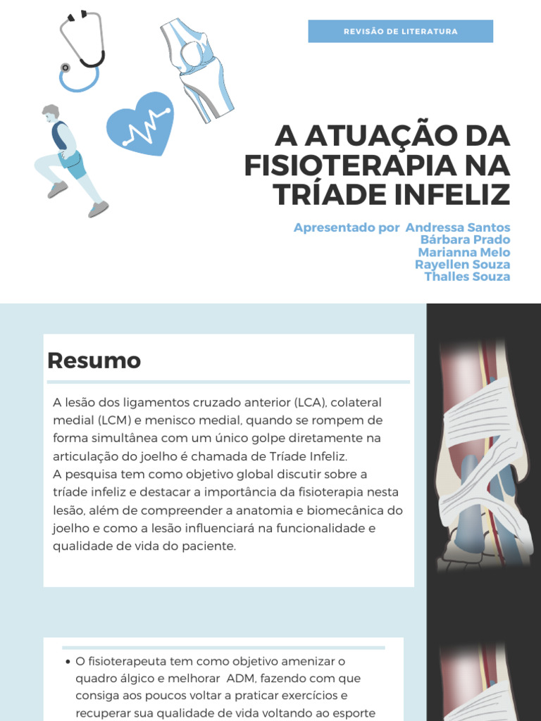 Ortopedia Triade Infeliz | PDF