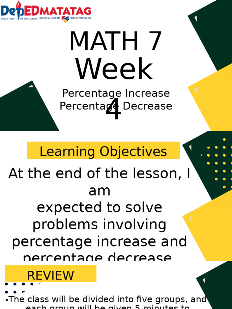 Math7 Week4 | PDF