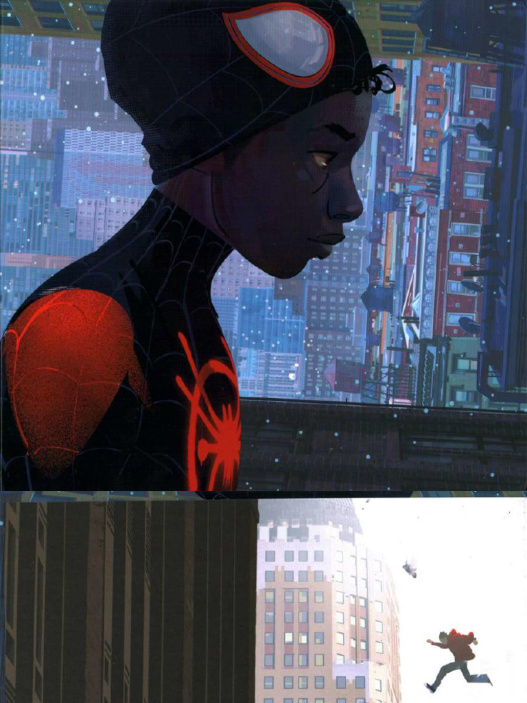 SPIDERMAN Into The Spiderverse - Artbook | PDF