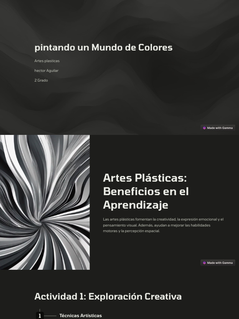 Pintando Un Mundo de Colores | PDF