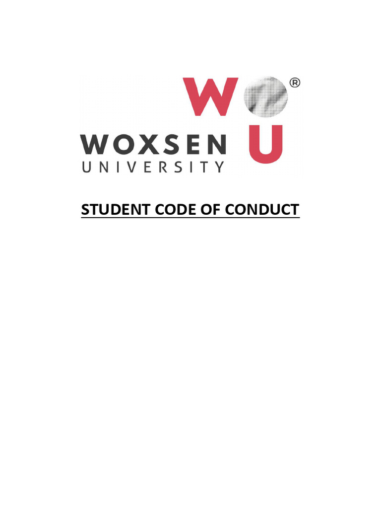 Student Code of Conduct | PDF