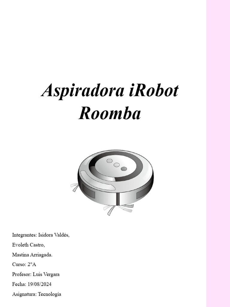 Aspiradora Irobot Roomba | PDF