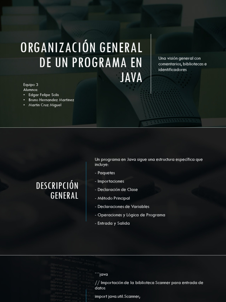 Presentacion - Java de Cibernetica | PDF