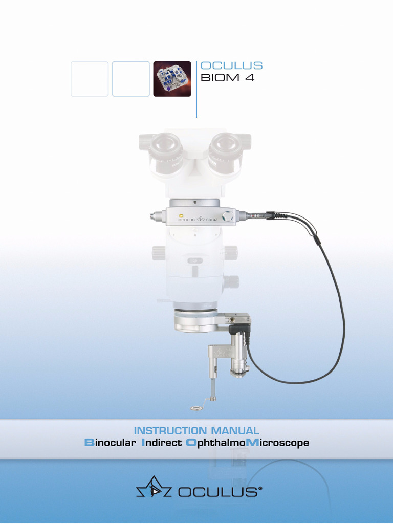 Oculus BIOM 4 - Instruction Manual | PDF