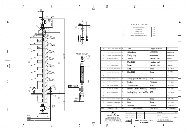 Oil Hole: ''Y'' View | PDF