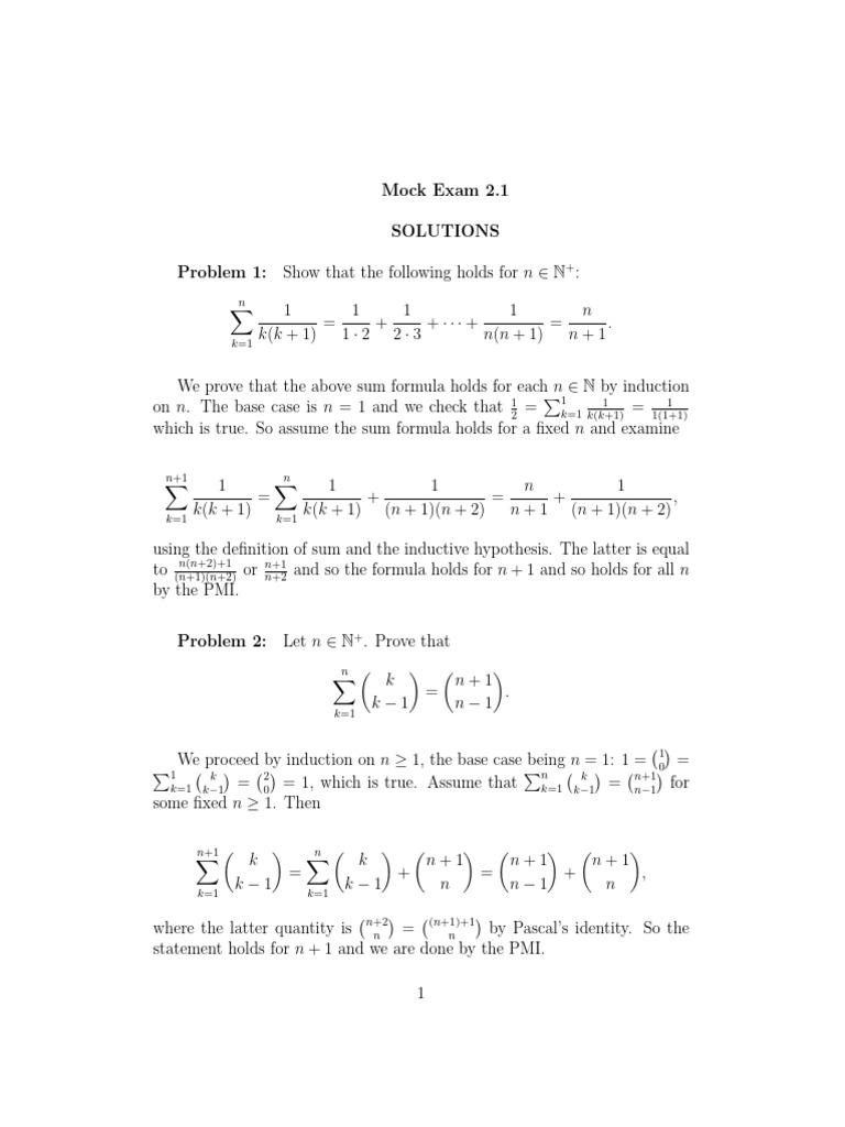 Math330Su24MockExam2 1SOLUTIONS | PDF