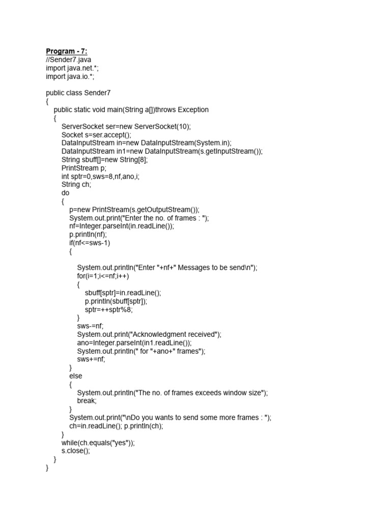 CN Ex 7-12 | PDF | Ip Address | Network Protocols