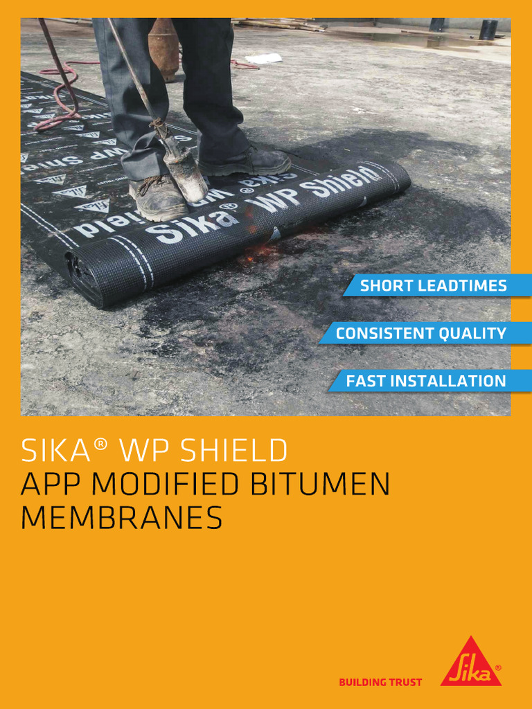 Sika WP Shield | PDF | Technology & Engineering