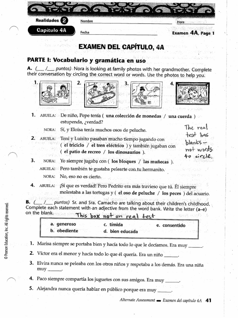 Examen Del Capitulo 4a | PDF