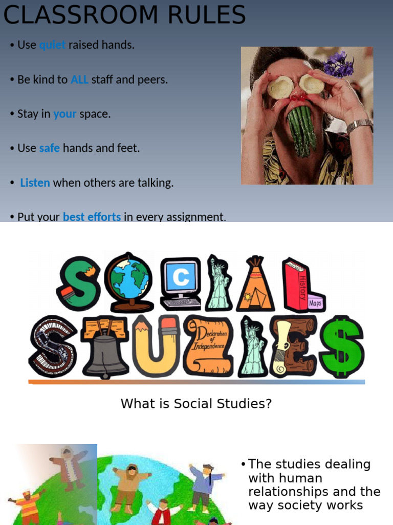 Social Studies PowerPoint | PDF