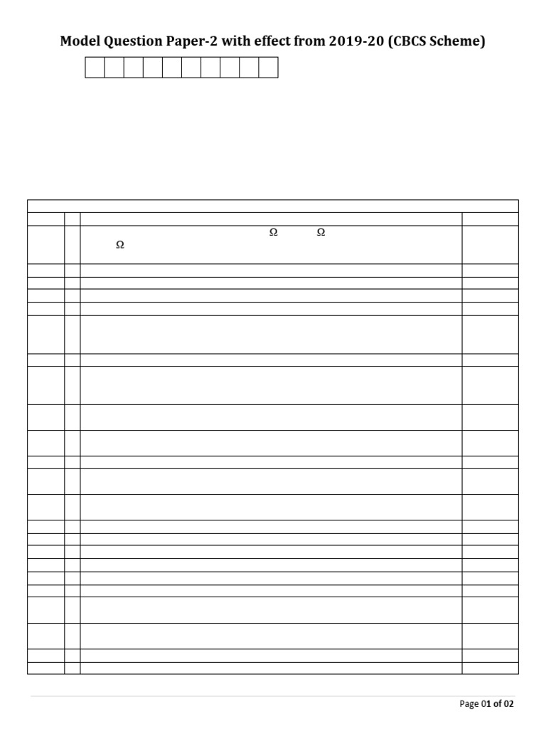 Scdac Model Paper | PDF