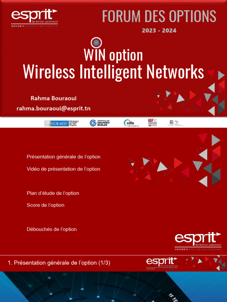 Présentation de L'option WIN | PDF