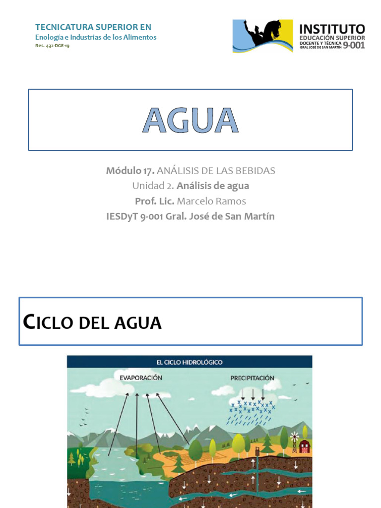 'AGUA' | PDF