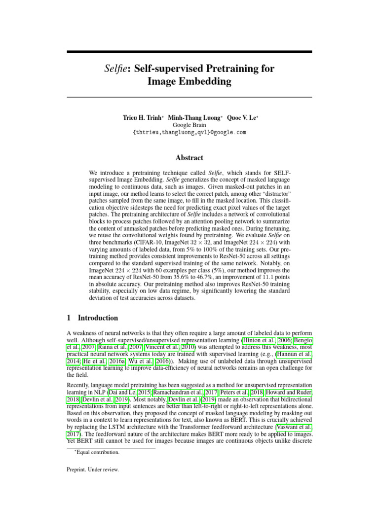 Image Embedding | PDF