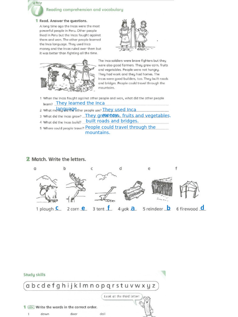 WB 4 Unit 7 | PDF