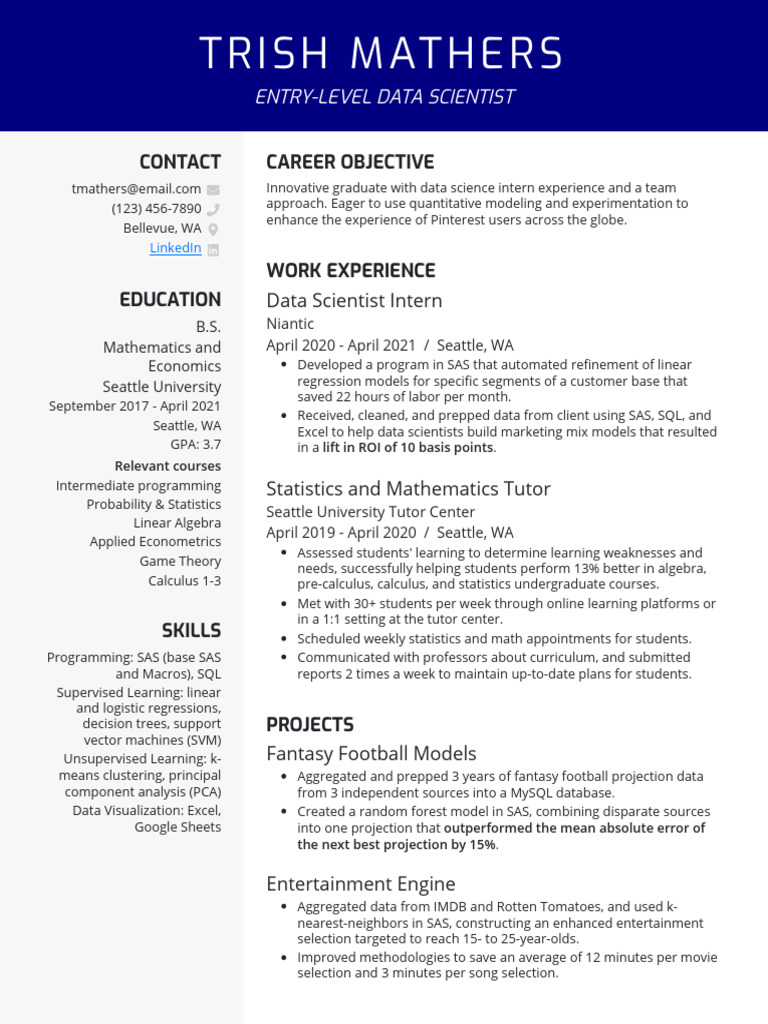entry-level-data-scientist-official-resume-example | PDF entry-level-data-scientist-official-resume-example | PDF