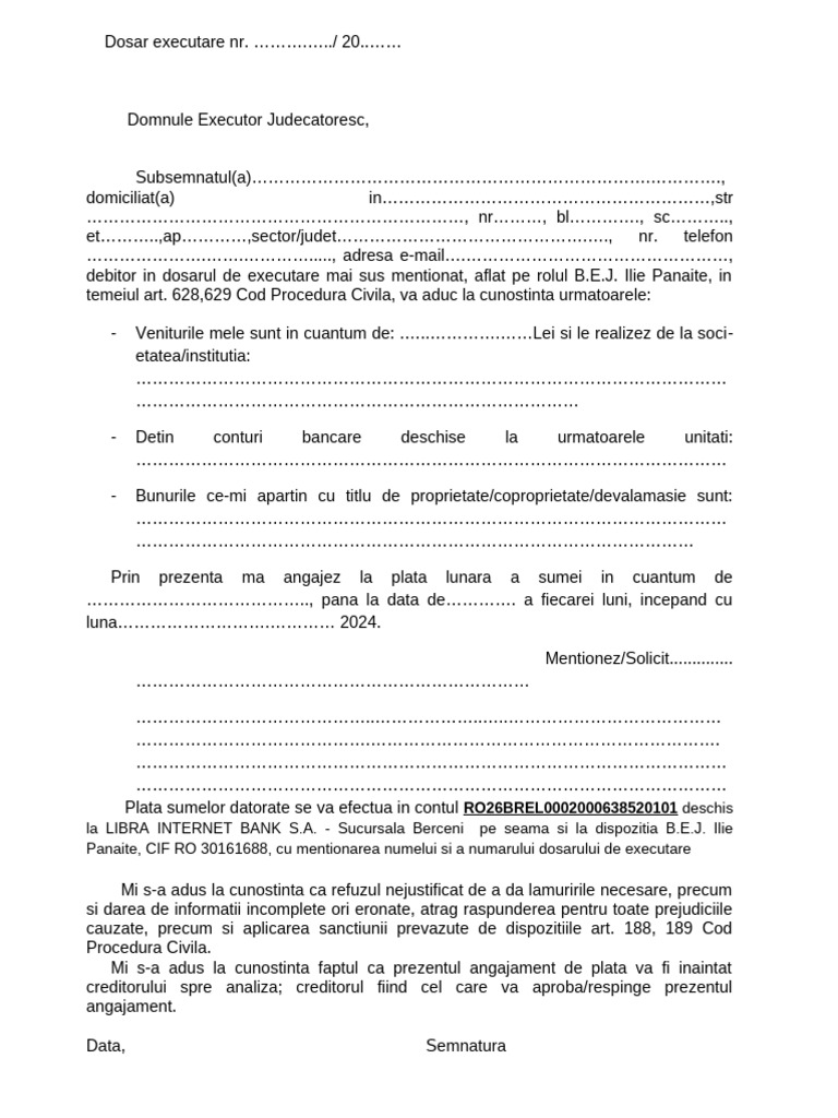 Angajament de Plata | PDF