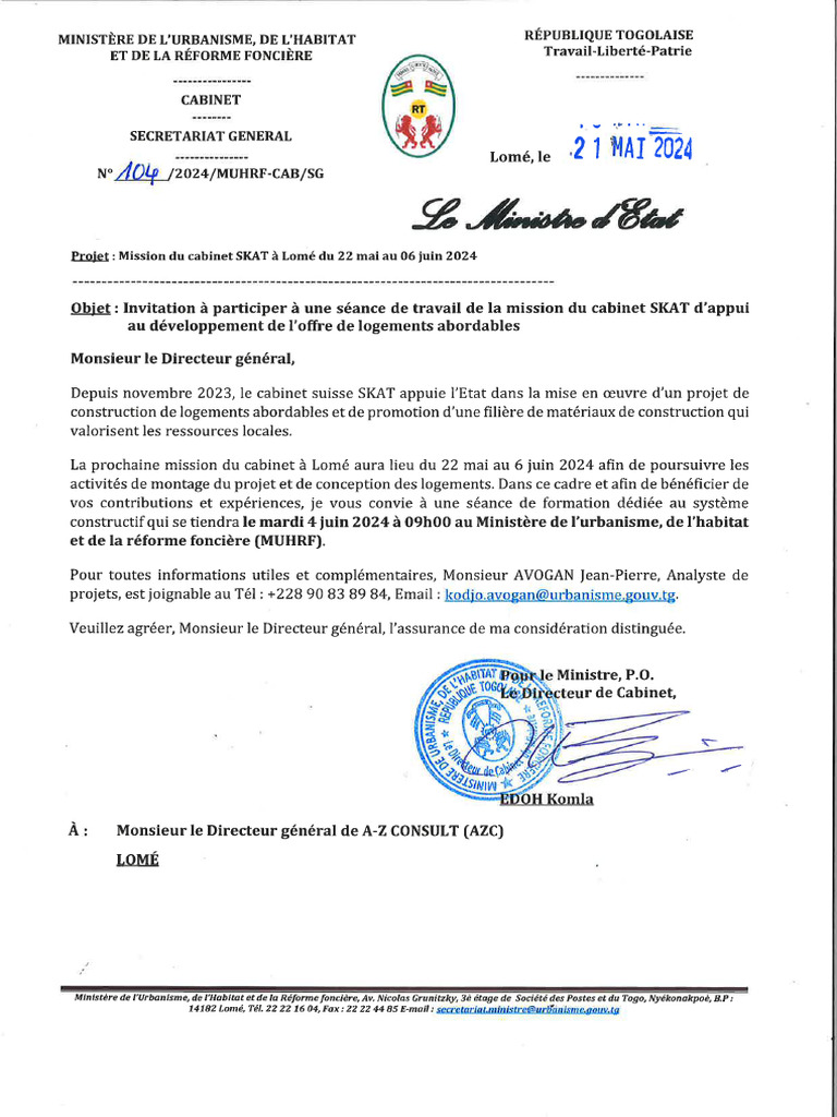 Invitation À Une Séance de Travail | PDF