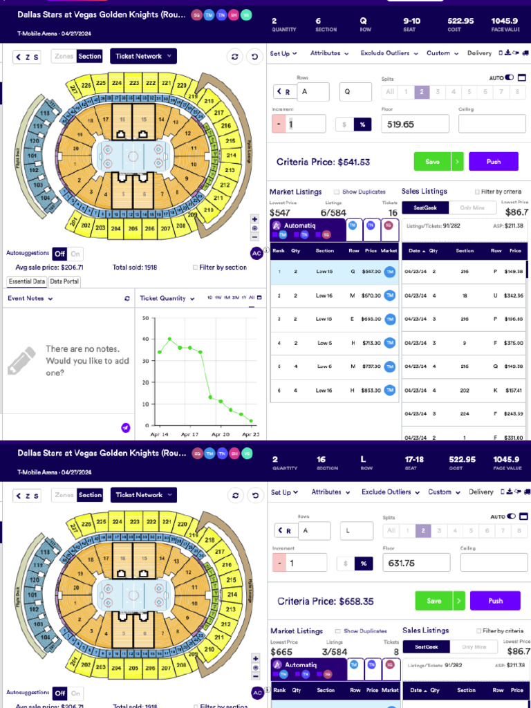 VGK Additional Seats | PDF