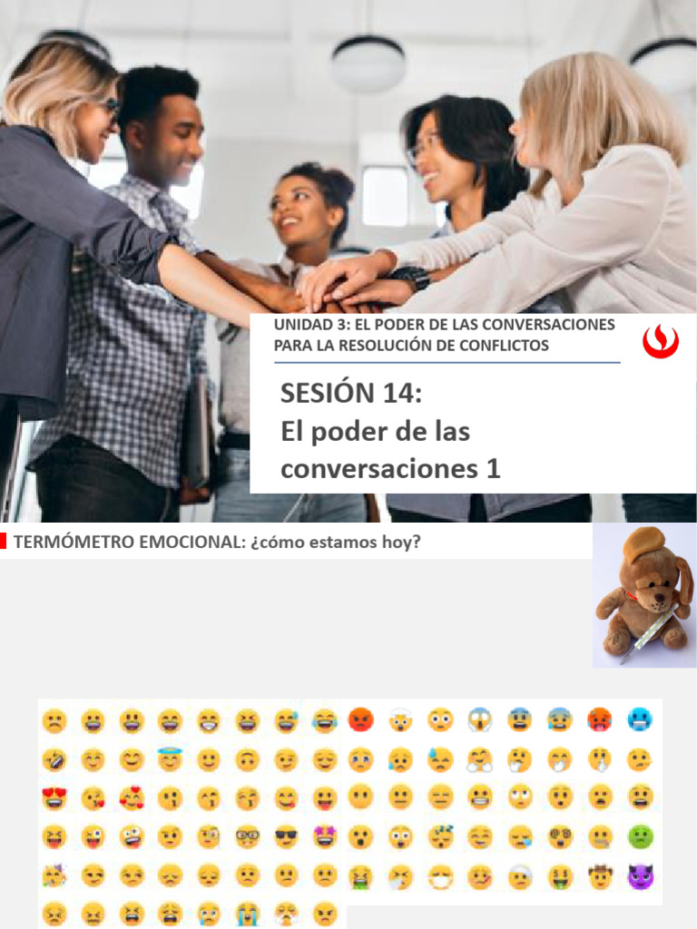 Sesión 14 - El Poder de Las Conversaciones | PDF