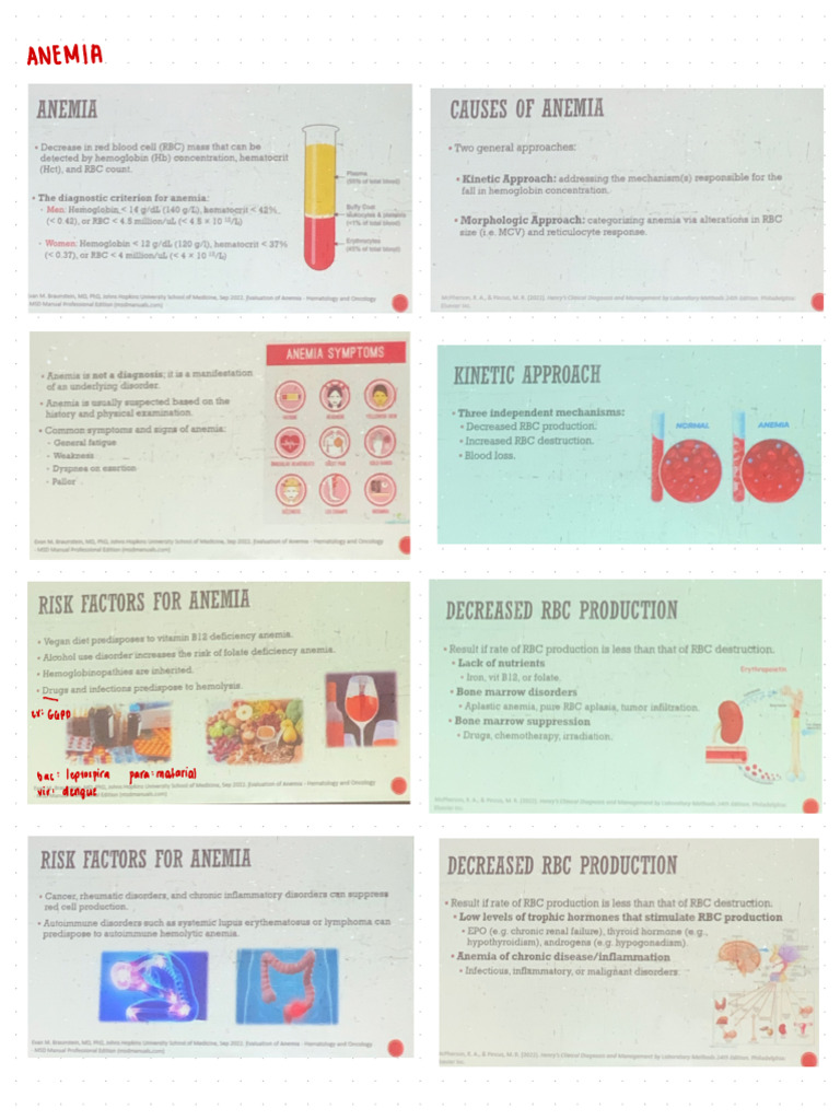 Approach To Anemia | PDF