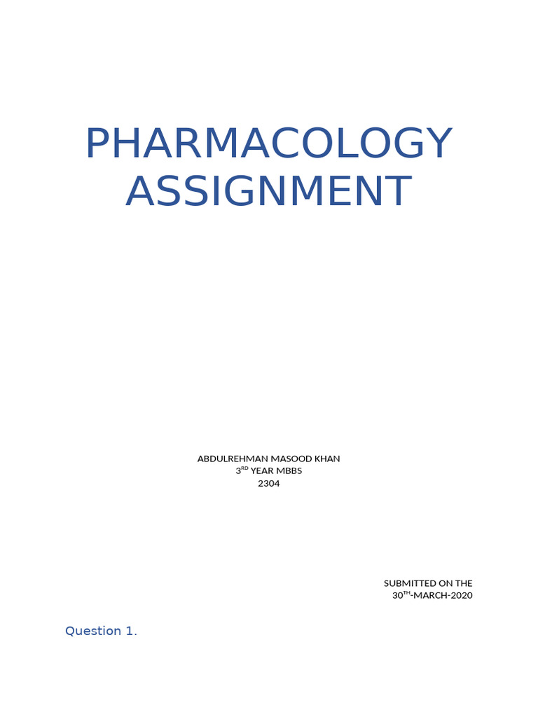 ANS Assignment | PDF