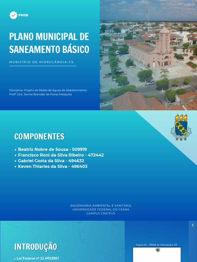 Apresentação - PMSB | PDF