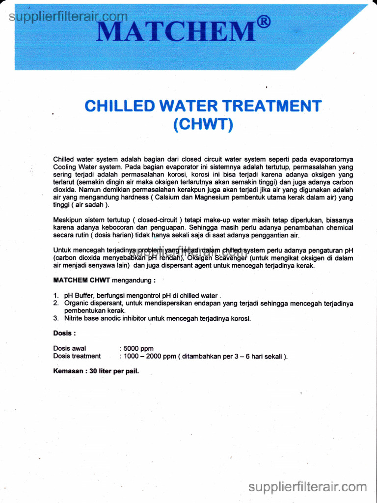 Brosur Matchem CHWT - Watermark - Watermark (1) - Watermark | PDF